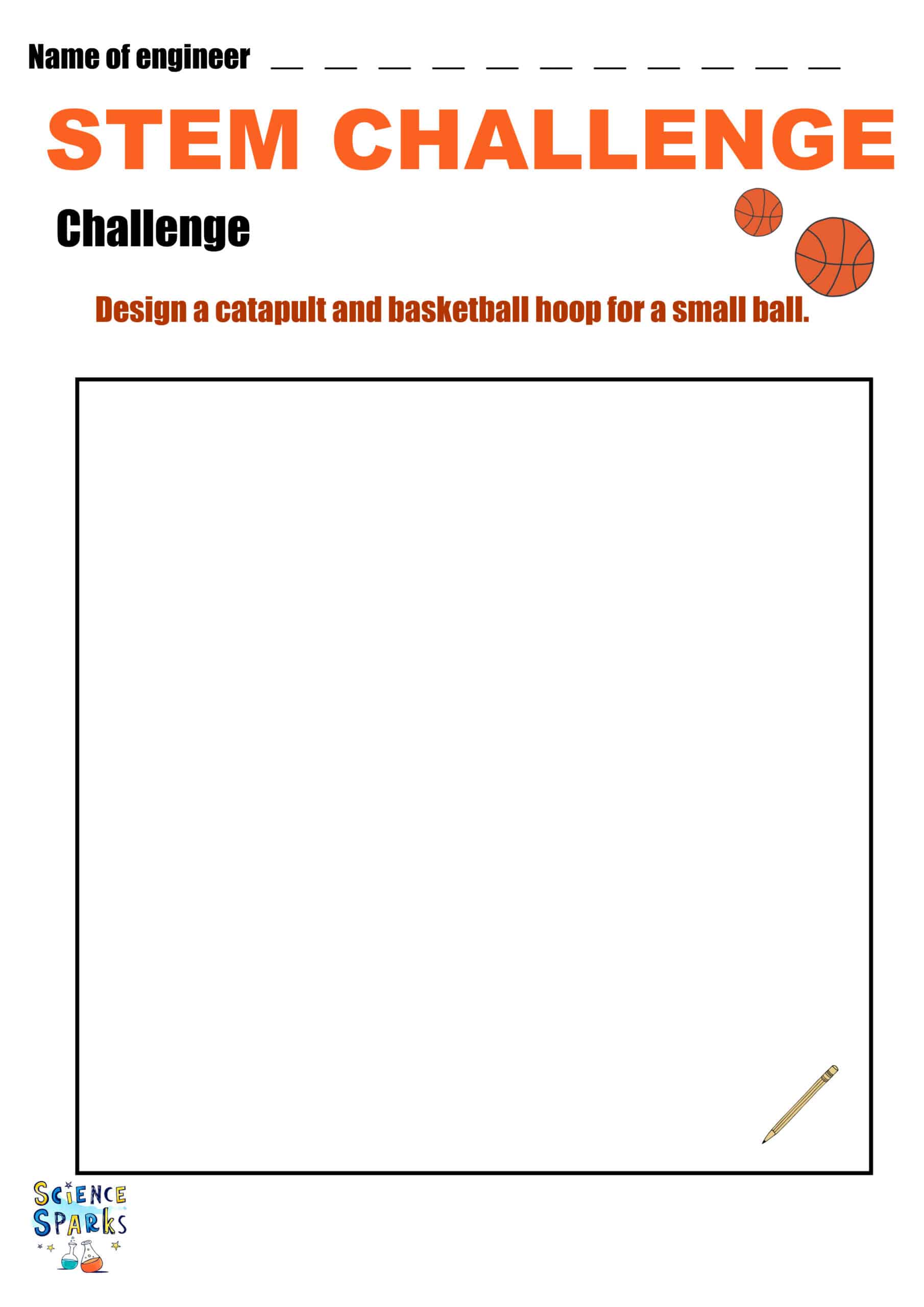 DIY Mini Basketball Game