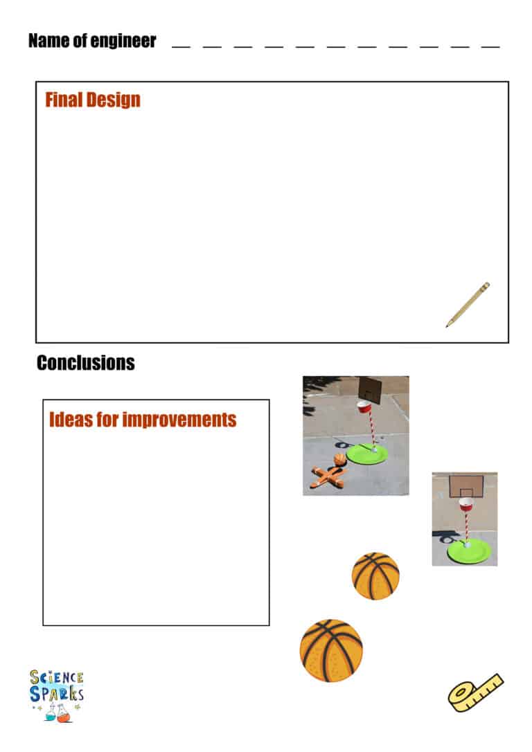 DIY Mini Basketball Game