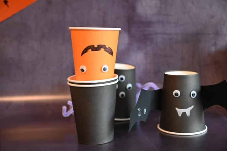 Flying Bat Cups STEM Challenge