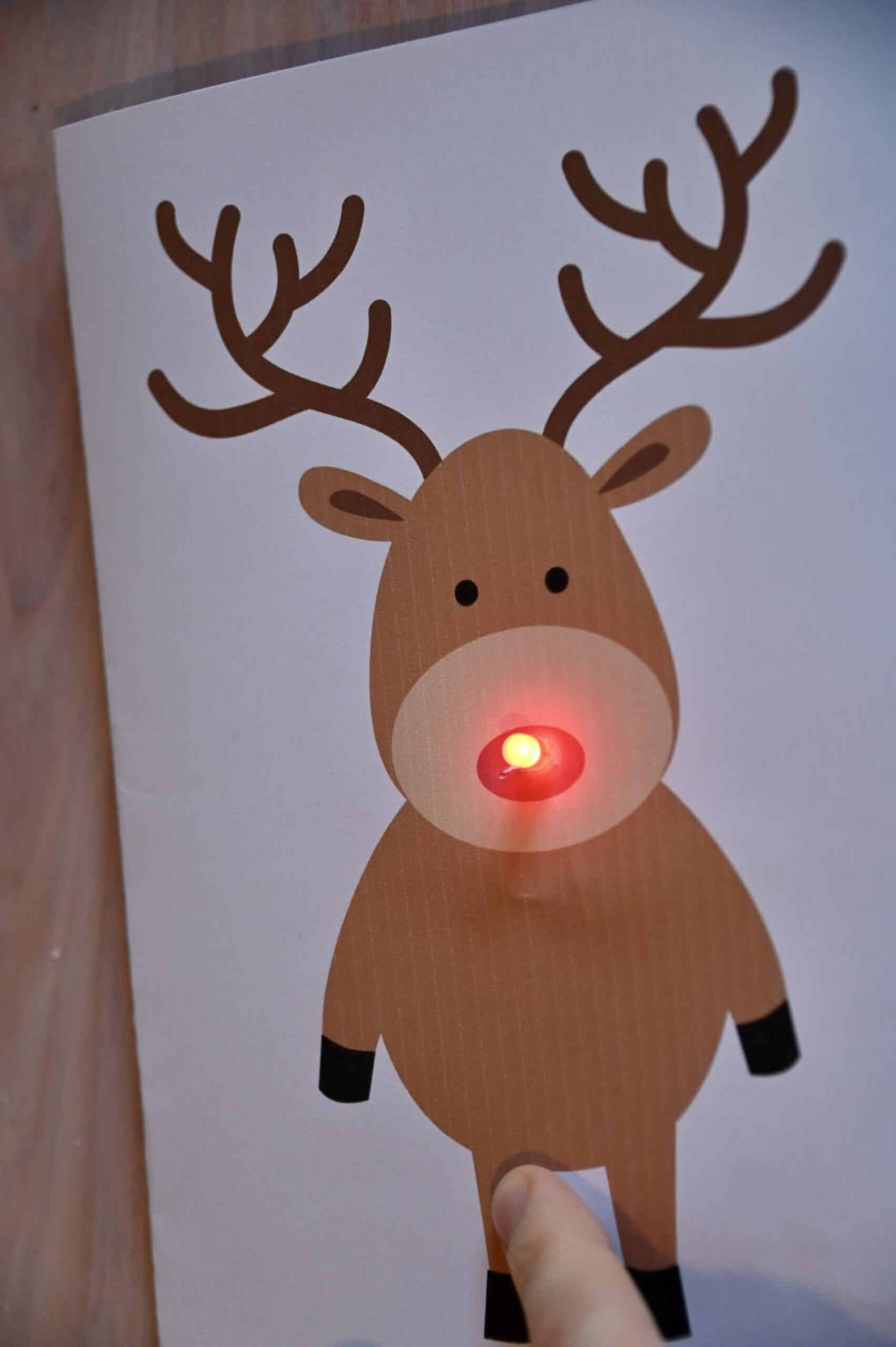 How to Make Light-Up DIY Christmas Cards with Paper Circuits