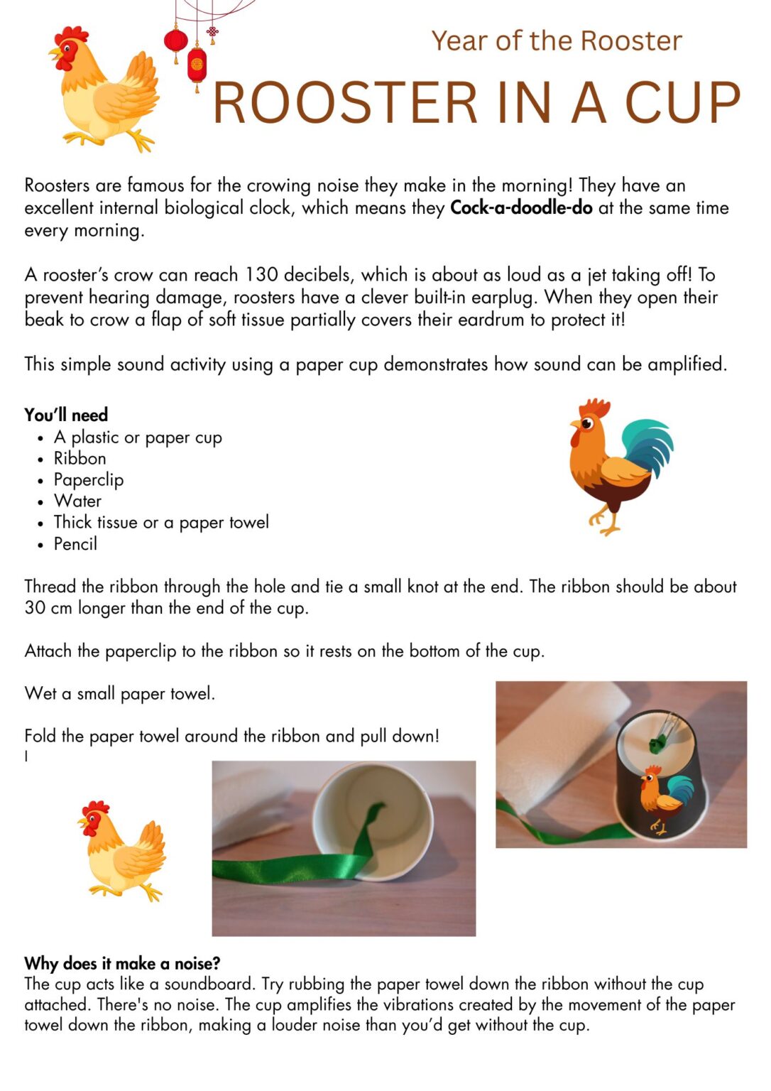 Science Activity Ideas for Chinese New Year