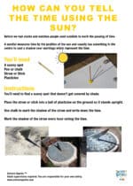 How to make a sundial