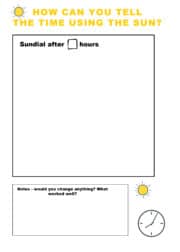 How to make a sundial